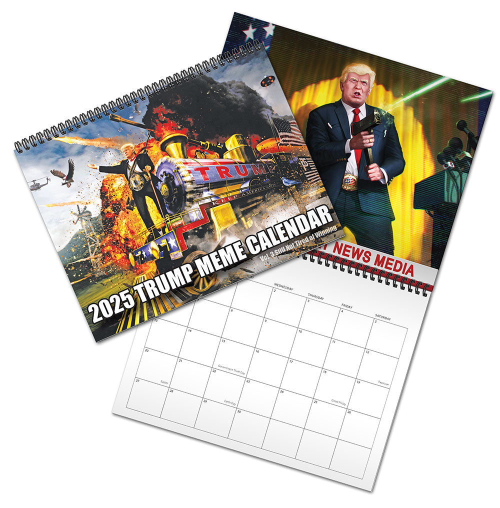 2025 Trump Meme Calendar Vol. 3 – Trump Meme Calendars